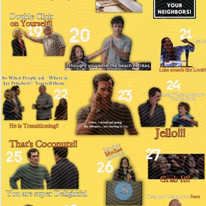 Ultimate Modern Family Fan Sticker Pack - Etsy