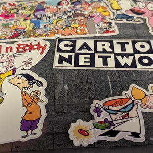 Cartoon Network Stickers & Magnets| Logo | Waterproof Nostalgia Decals ...