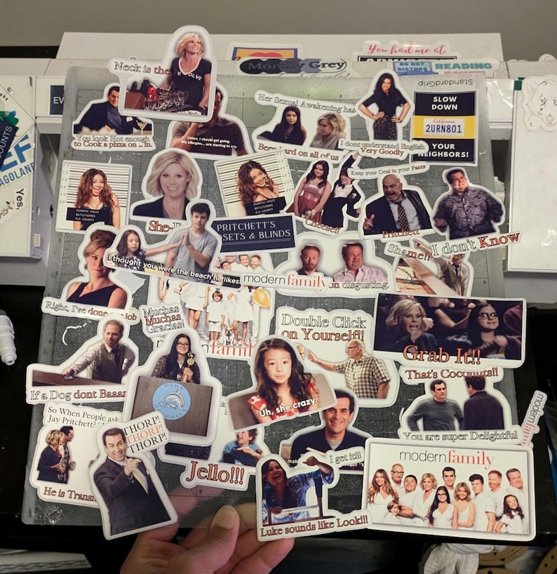 Ultimate Modern Family Fan Sticker Pack - Etsy