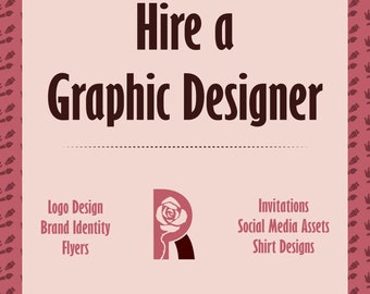 Hire a Graphic Designer - Etsy