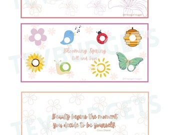 Mini Savings Challenge Printable Spring Savings Challenge Money Savings ...