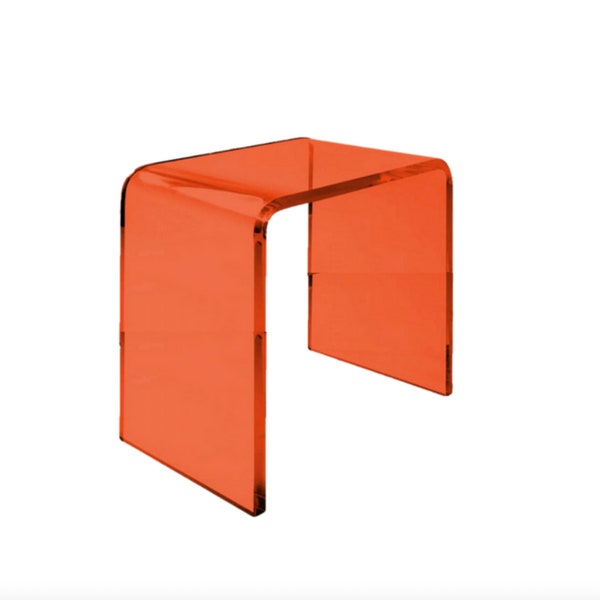 Lucite Color Side Table - Etsy
