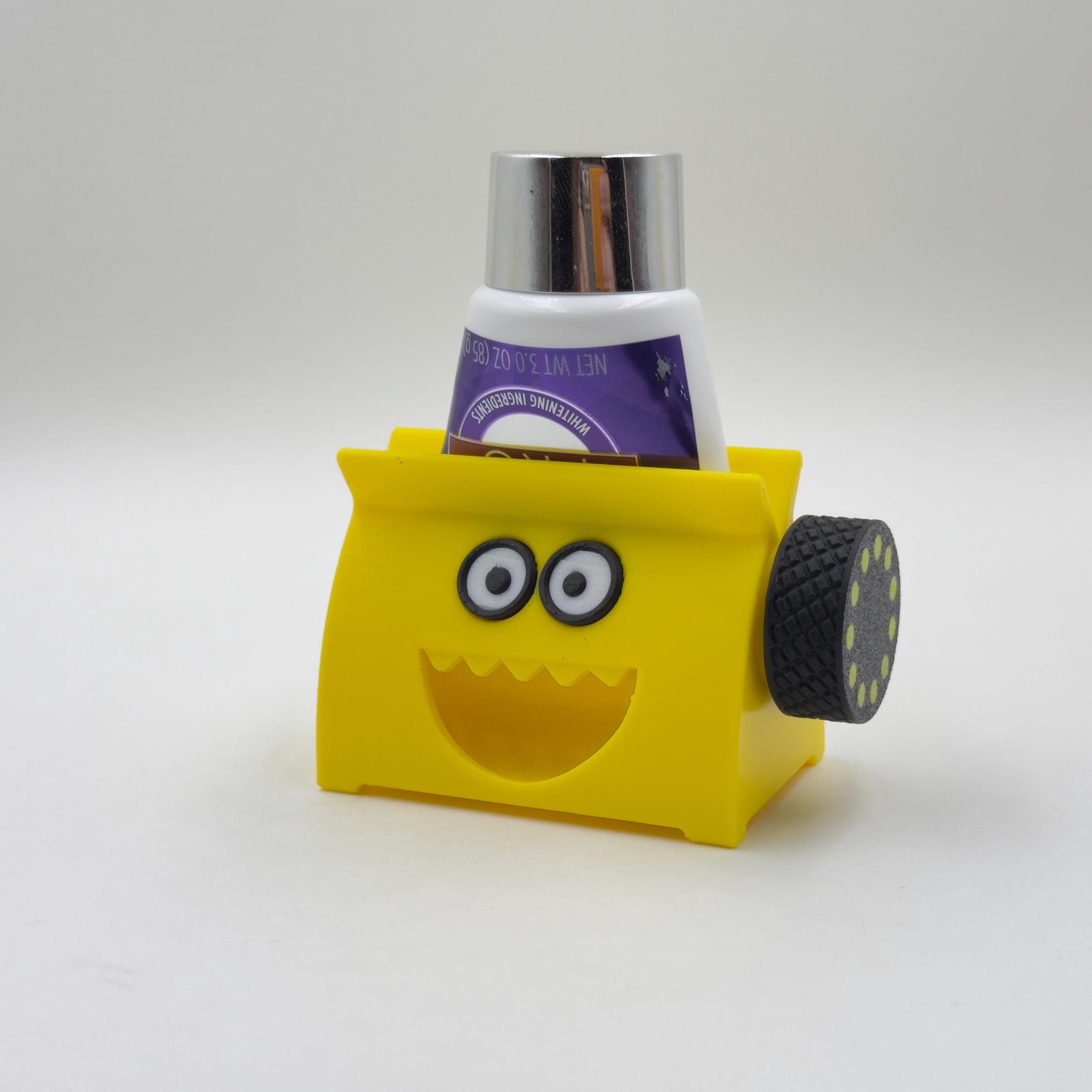 Stand for Toothpaste With Rolling Holder Bathroom Essential: Squeeze ...