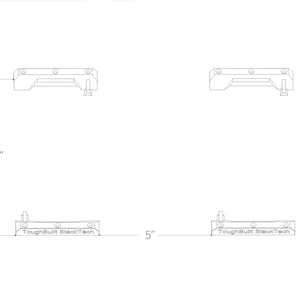 Mounting Brackets/cleats for Toughbuilt Stacktech, the Perfect Solution for Organized Storage ...