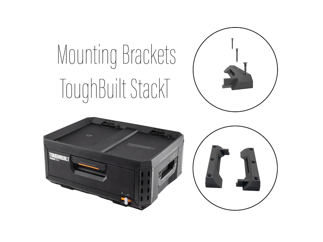 Mounting Brackets/cleats for Toughbuilt Stacktech, the Perfect Solution ...