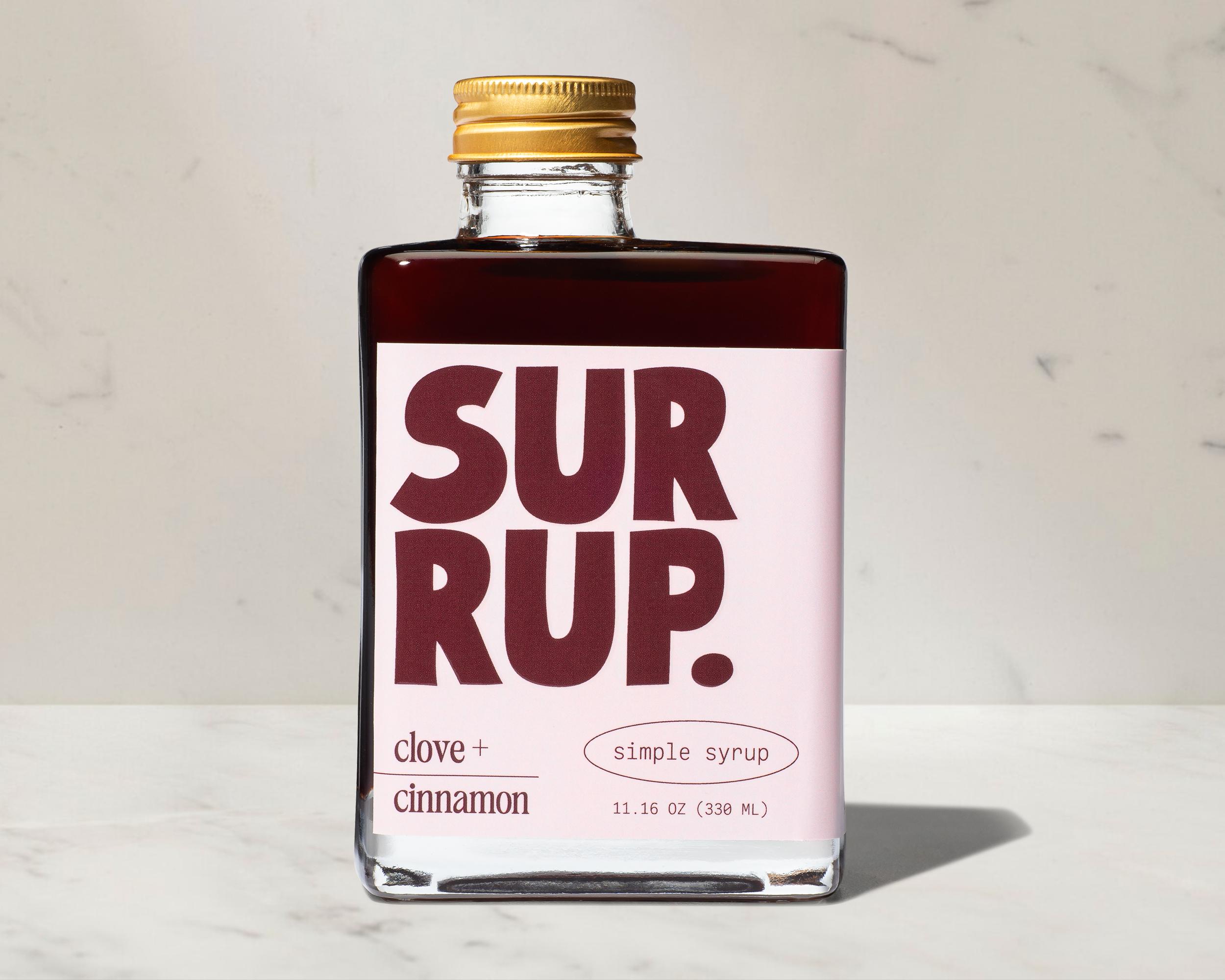 Surrup. Clove + Cinnamon Flavored Simple Syrup for Cocktails, Mocktails ...