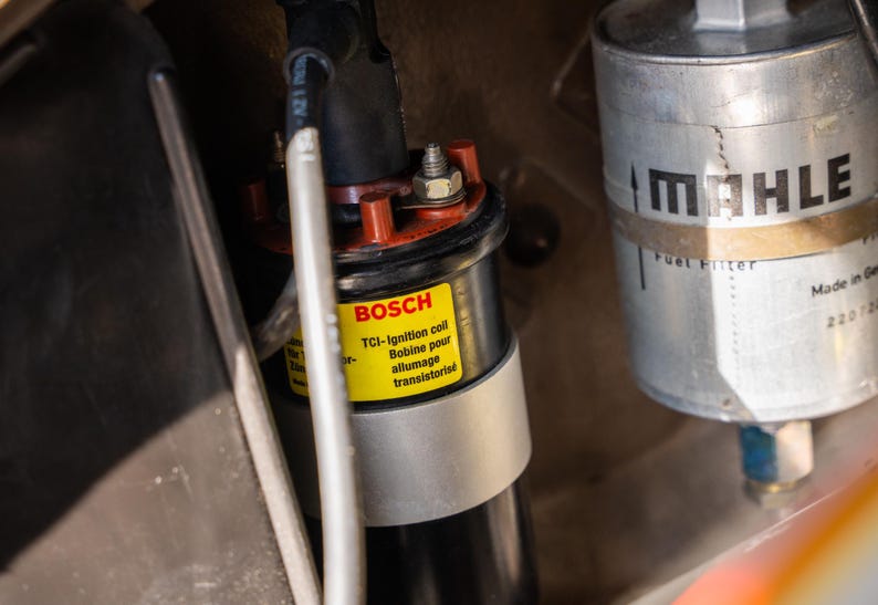 Reproduction BOSCH Ignition Coil Decal for Porsche 911 G-body (1974 ...