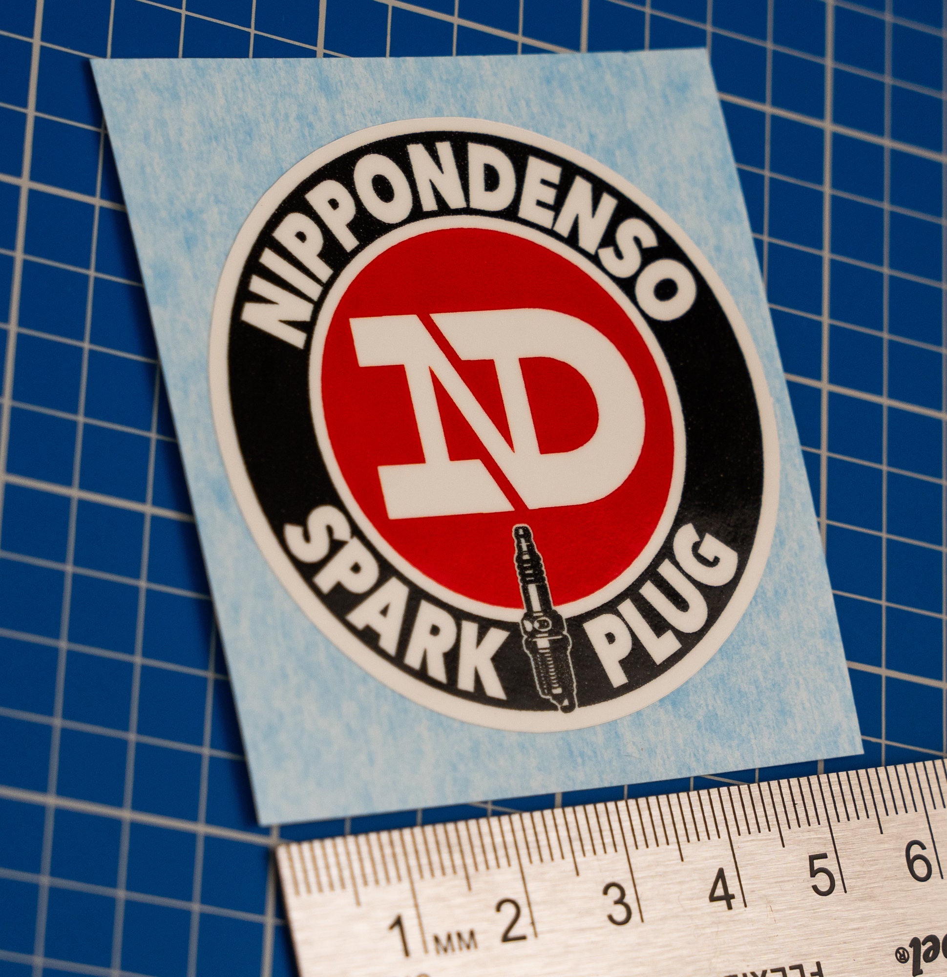 Vintage Racing Decal (reproduction) - Etsy