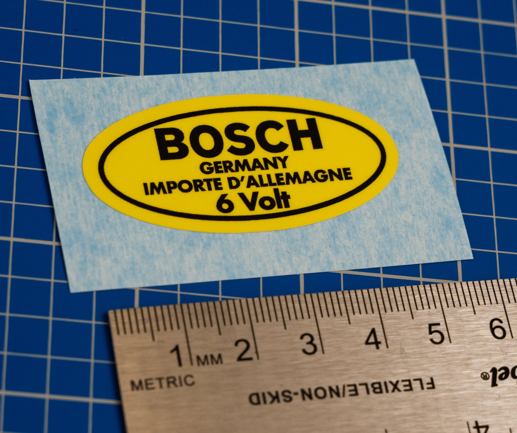 Porsche Bosch 6V Ignition Coil Decal Reproduction 356/912 (63-69) - Etsy