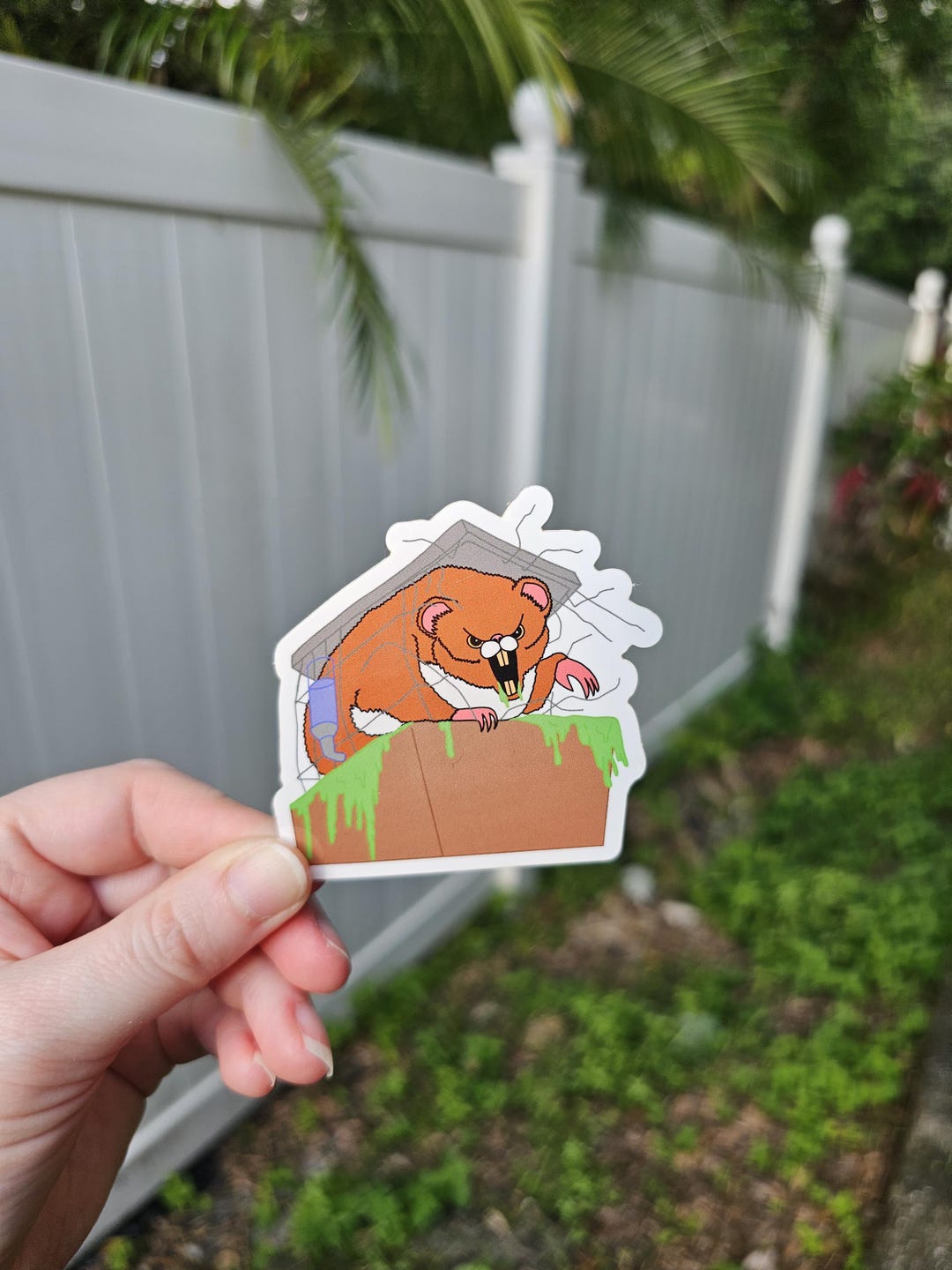Monster Blood Goosebumps Hamster Sticker Decal 3 Inch 90s Nostalgia - Etsy