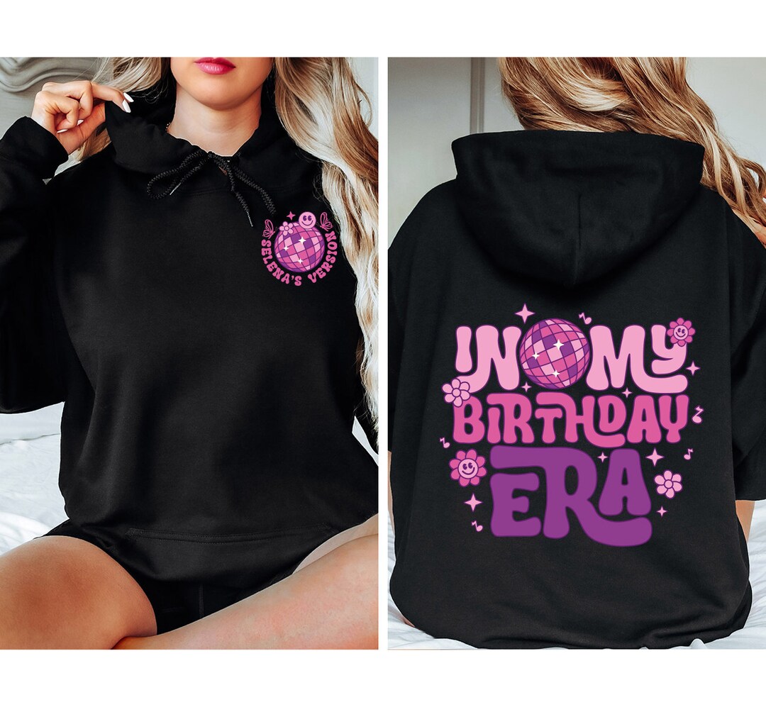 Personalized in My Birthday Era Shirt, in My Custom Era Shirt, Birthday Girl Shirt, Personalized ...