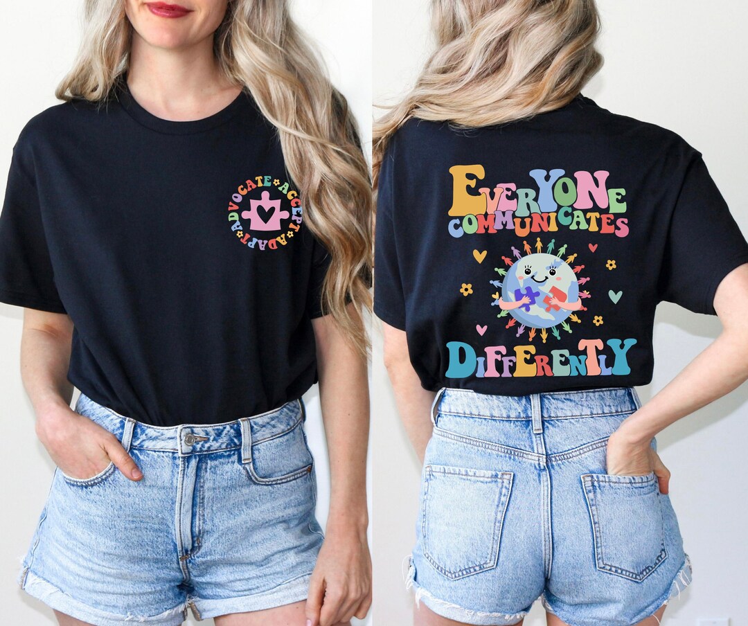 Everyone Communicates Differently Shirt, Inclusion Shirt, Special ...
