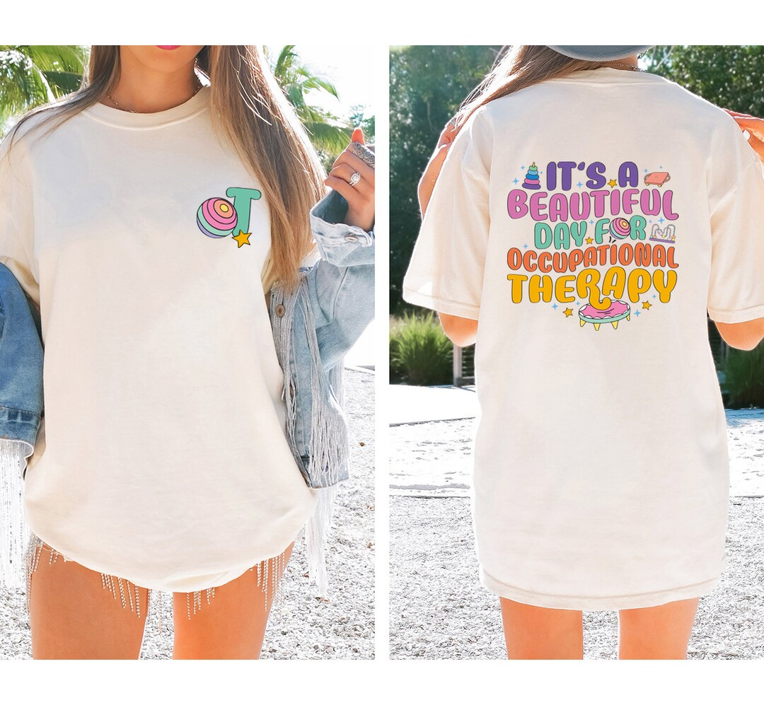 Occupational Therapy Shirt, OT COTA Shirt, Occupational Therapist Shirt ...