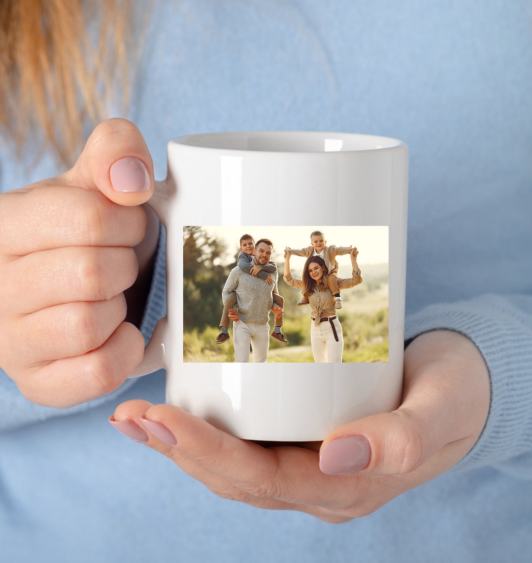 Custom Mug Photo, Custom Coffee Mug With Picture, Family Photo Gift ...