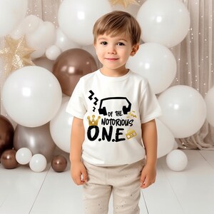 Notorious One Birthday Family Shirts, Personalized Notorious One First ...
