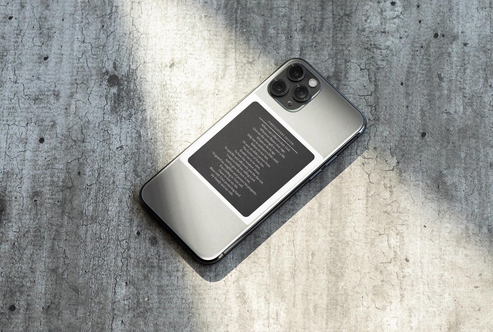 Firefighters Prayer Sticker Firefighter Gift Fire Department Hero First ...