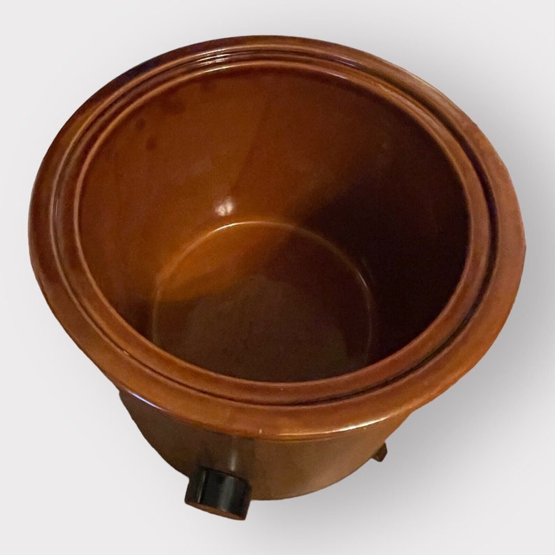 Vintage Wood Rival Crock Pot Slow Cooker Server Model 3101/2 With Lid ...