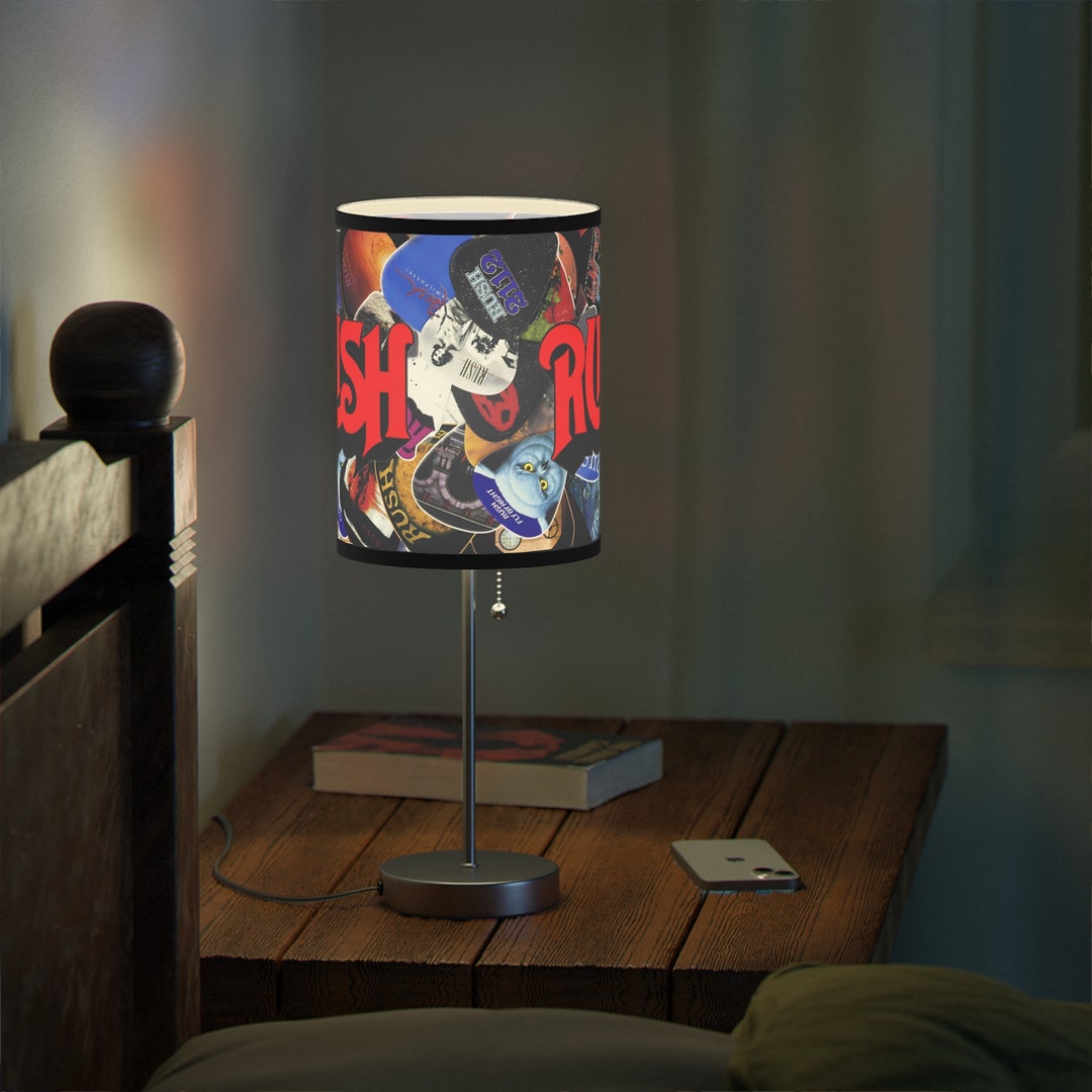 Office Bedroom Lamp Rush Rock N Roll Band Great Gift Birthday - Etsy