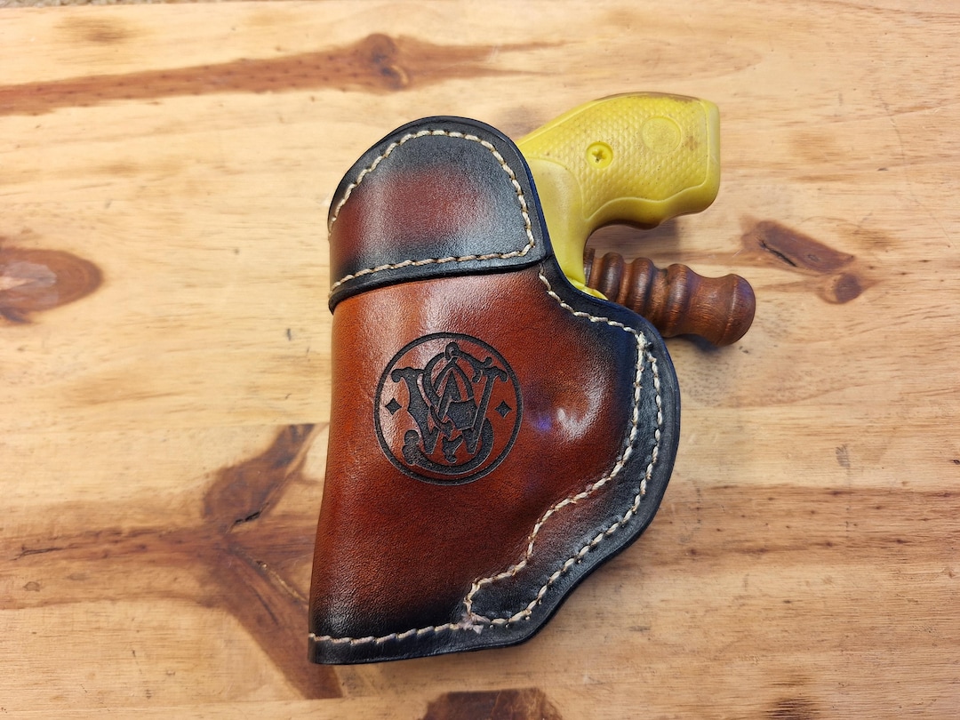 Fits Smith Wesson J Frame Leather Suede Lined IWB Holster - Etsy