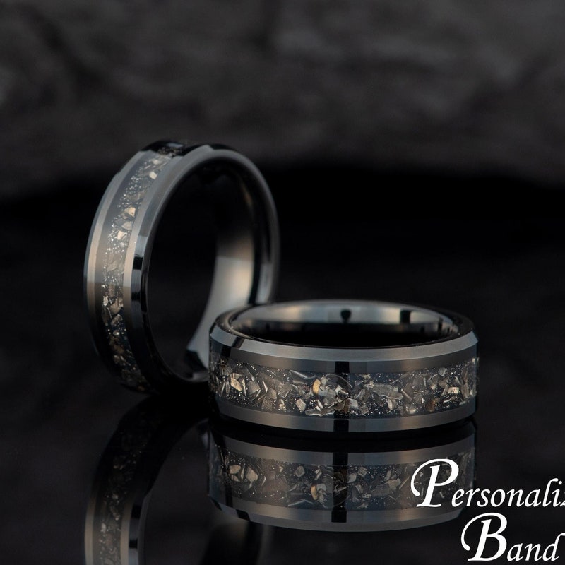 Galaxy Meteorite Band - Etsy