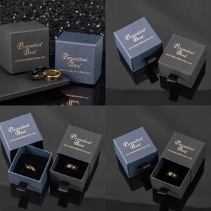 Personalized Man Wedding Ring - Nebula Ring, Galaxy Wedding Band ...