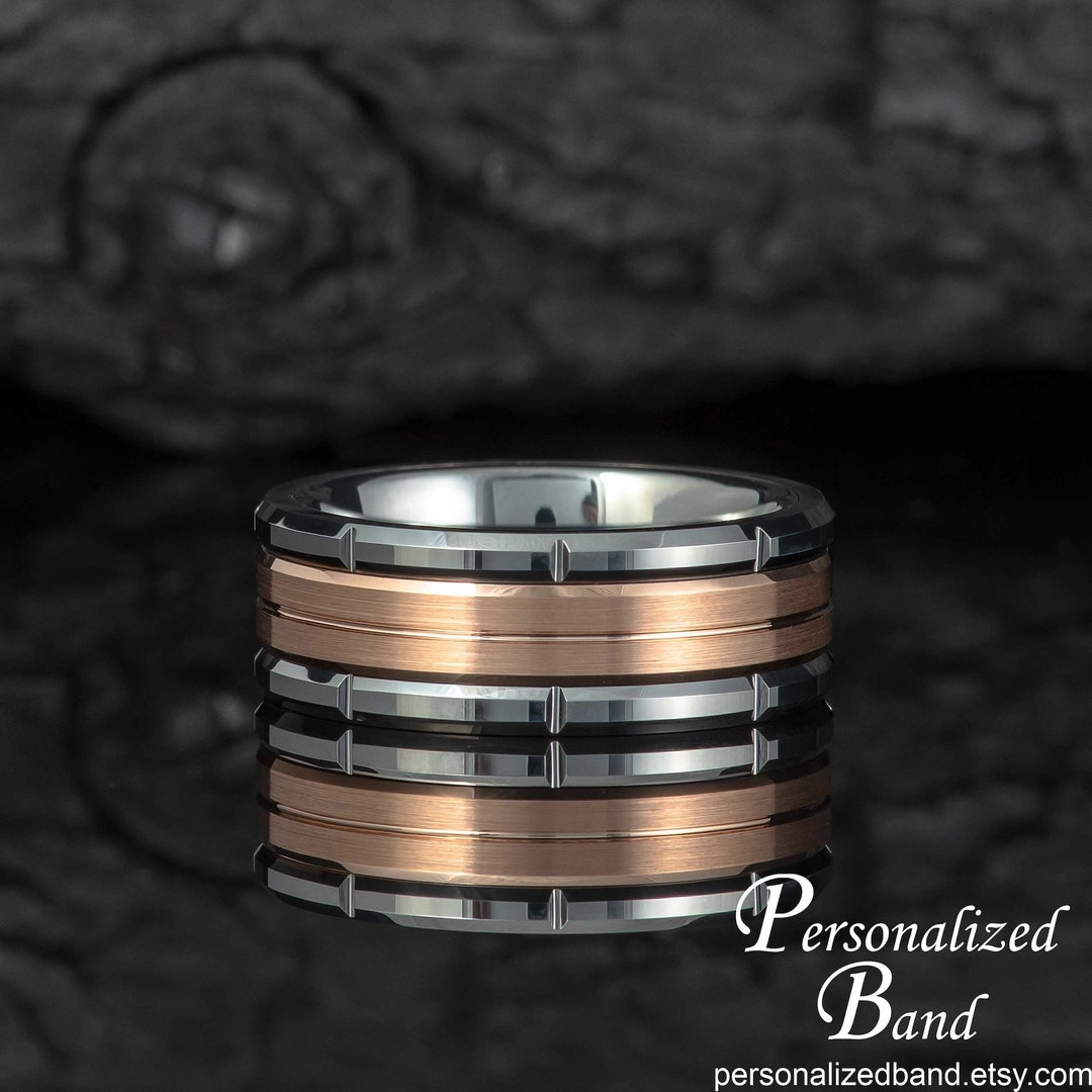 Classic Wedding Band for Men, Anniversary Gift for Husband, Men's ...