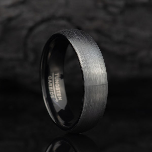 Black Metal Ring - Etsy