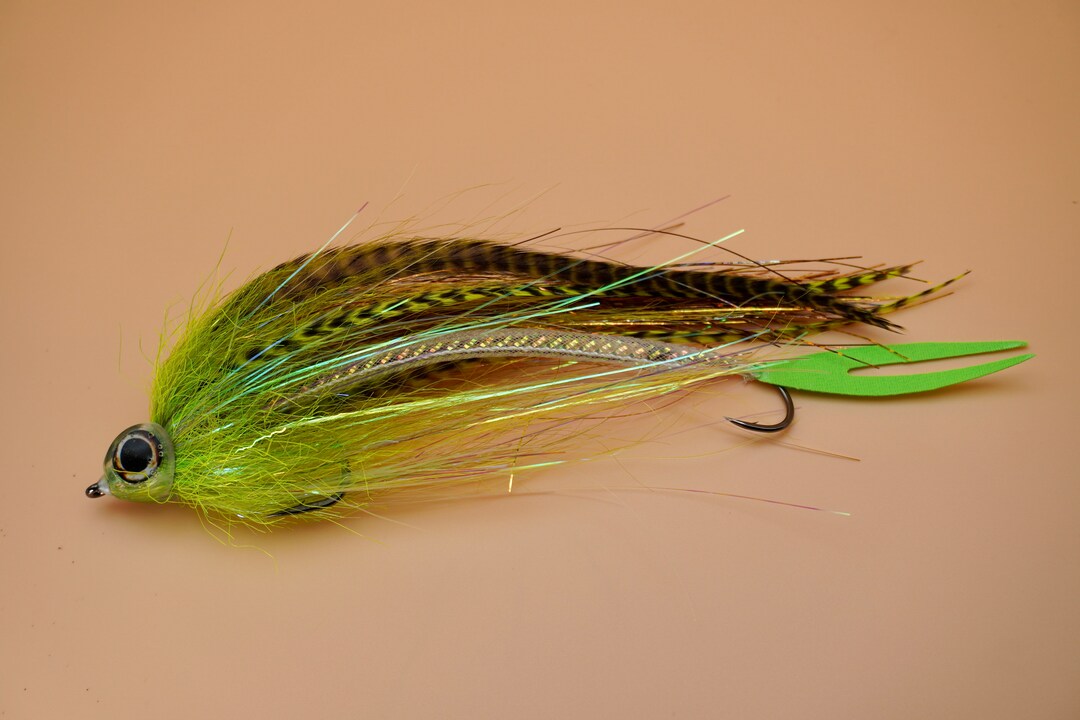 Flashline Streamer Fly for Pike and Musky - Etsy