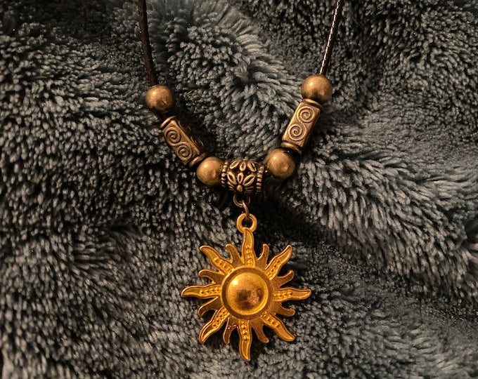 Apollo Sun Necklace- Golden Edition - Etsy