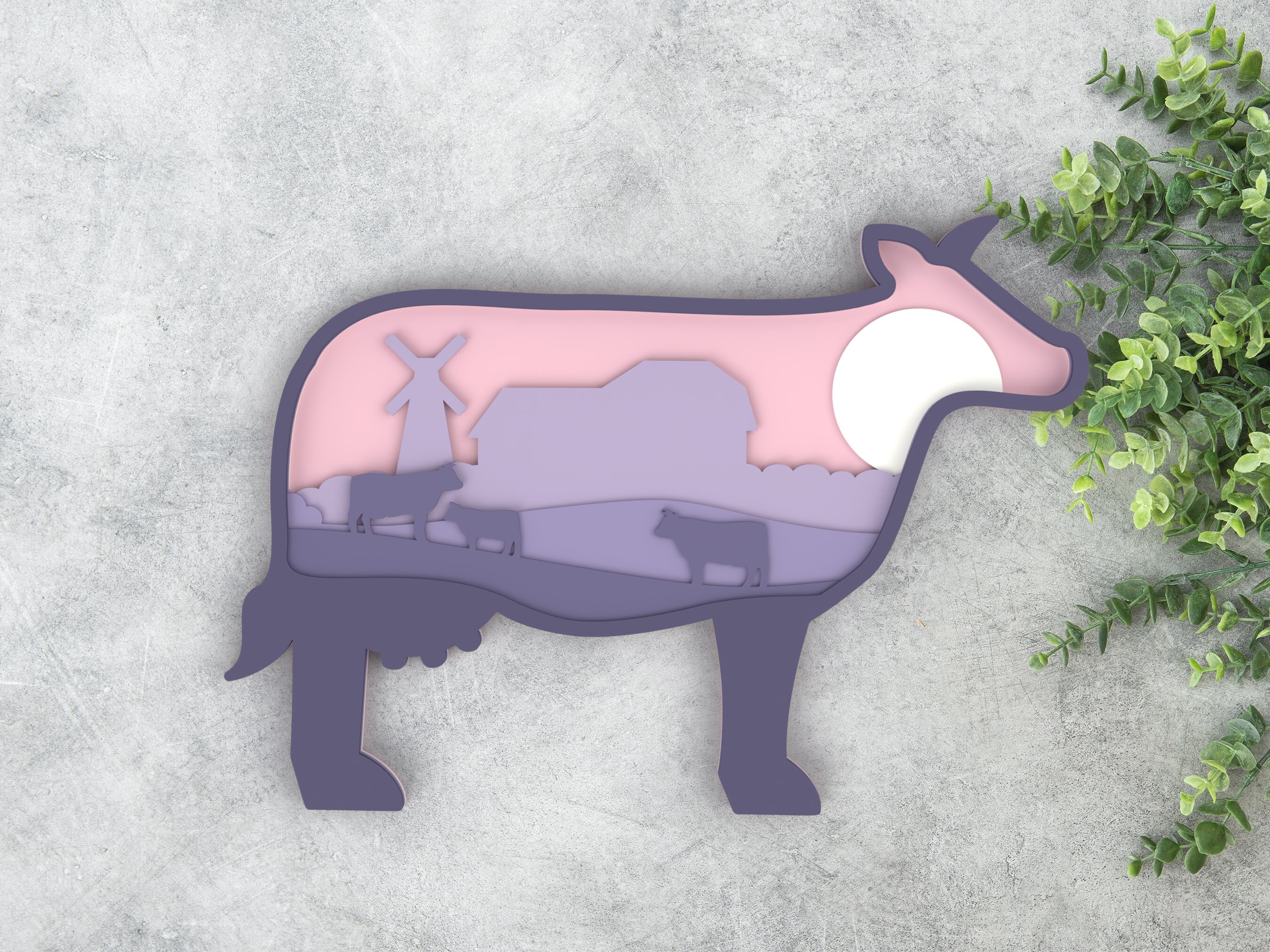 Farm Animals Bundle SVG Laser Cut Files, Layered Svg, Multilayer Svg ...
