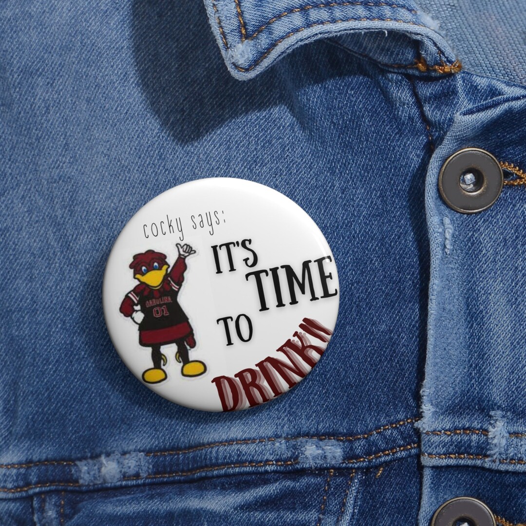 Cocky Says Button - Etsy