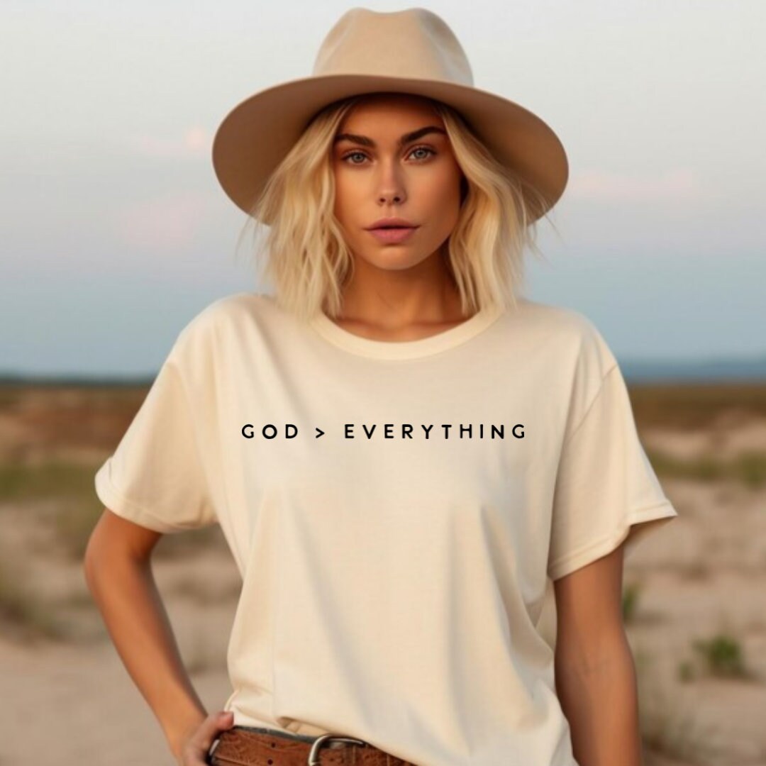 God-everything Unisex Tshirt, Christian T Shirt, Spiritual Shirt, Faith ...