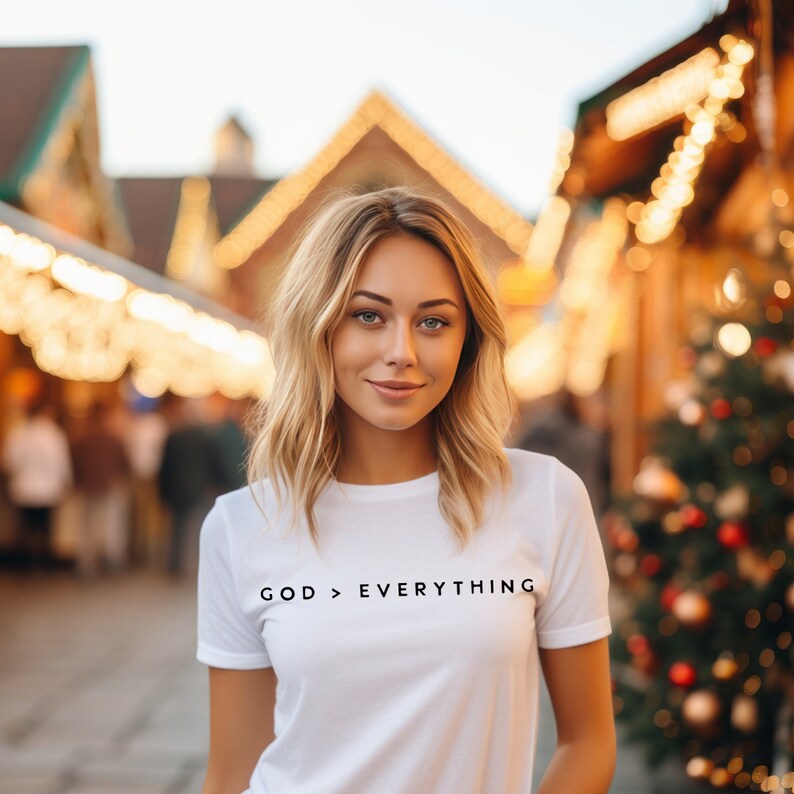 God-everything Unisex Tshirt, Christian T Shirt, Spiritual Shirt, Faith ...