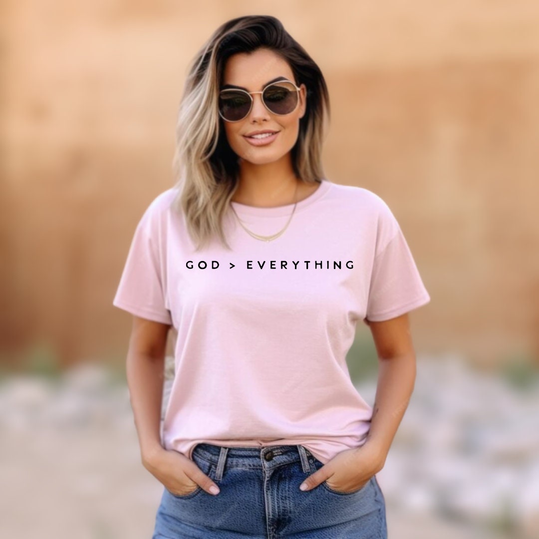 God-everything Unisex Tshirt, Christian T Shirt, Spiritual Shirt, Faith ...