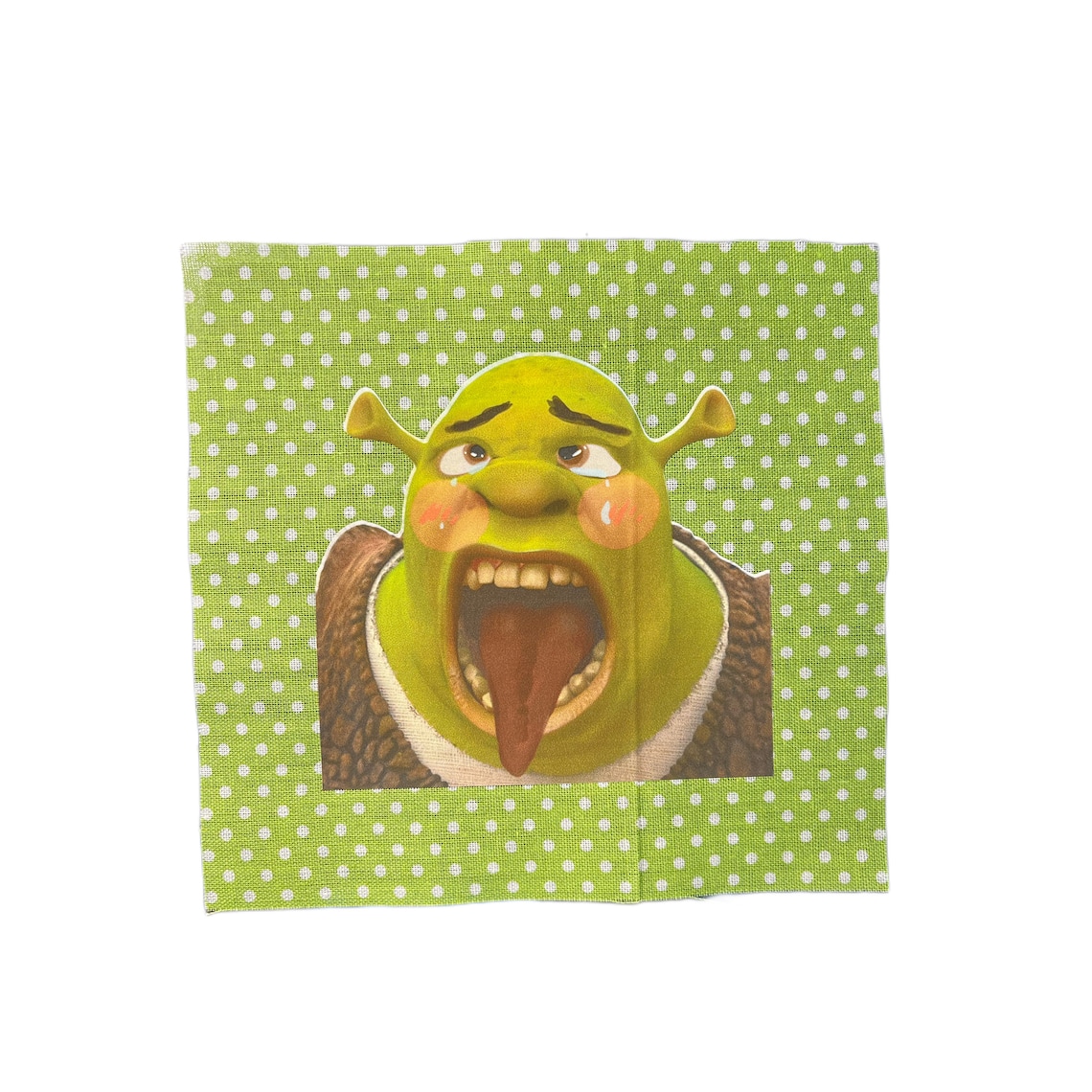 Shrek Ahegao Face 1 of 1 Patch Funky Printed Fabric - Etsy