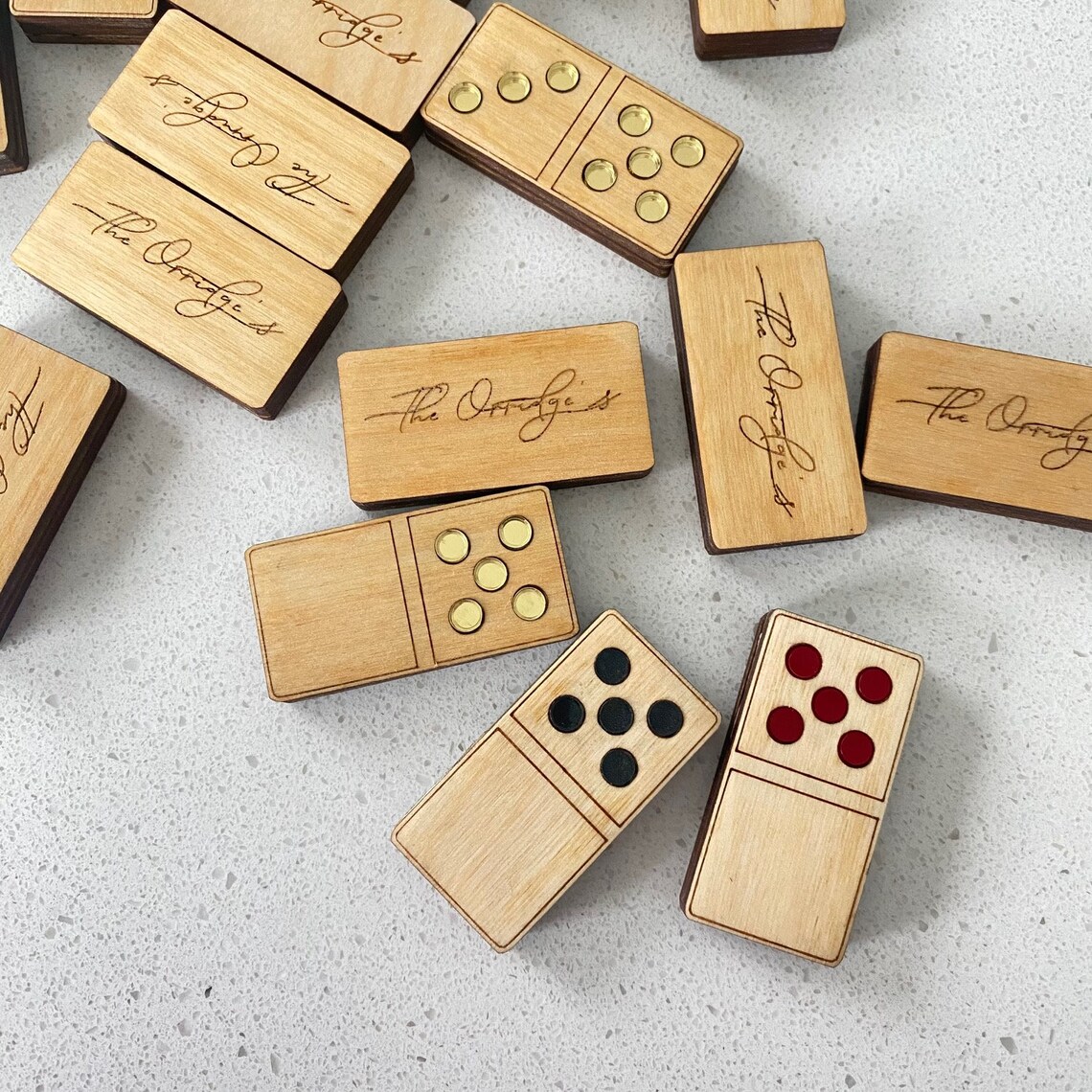Custom Domino Set, Domino Game, Personalized Dominoes, Housewarming ...