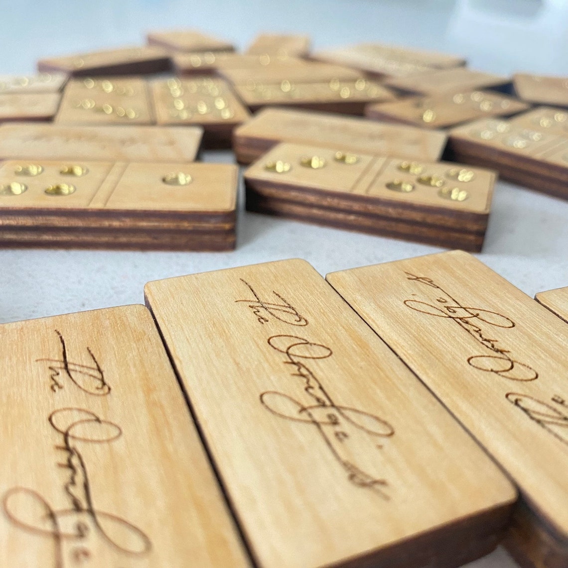 Custom Domino Set, Domino Game, Personalized Dominoes, Housewarming ...