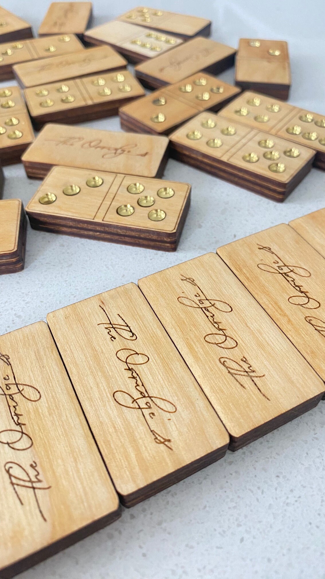 Custom Domino Set, Domino Game, Personalized Dominoes, Housewarming ...