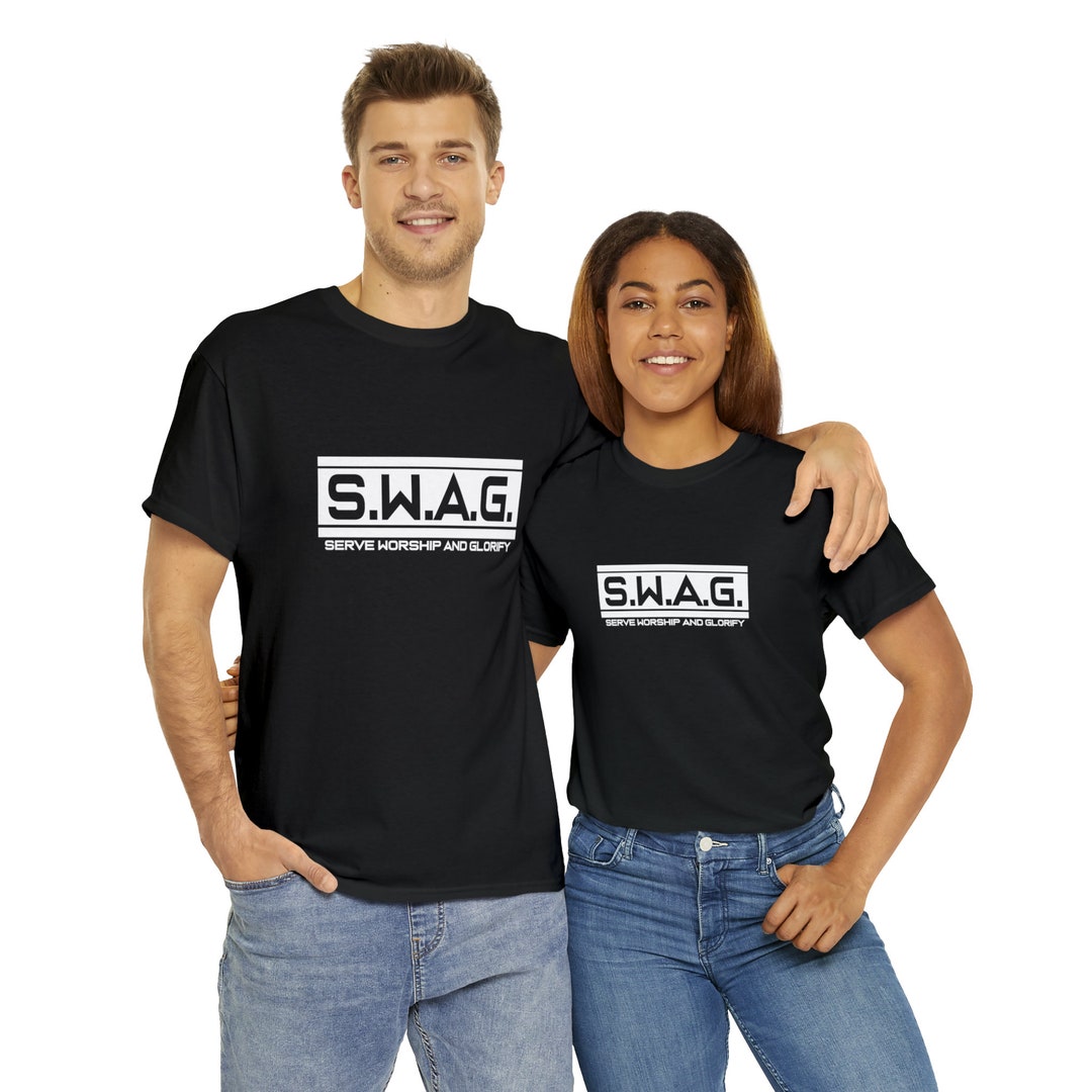 Jesus SWAG Serve Christian Worship and Glorify Sublimation Church God ...