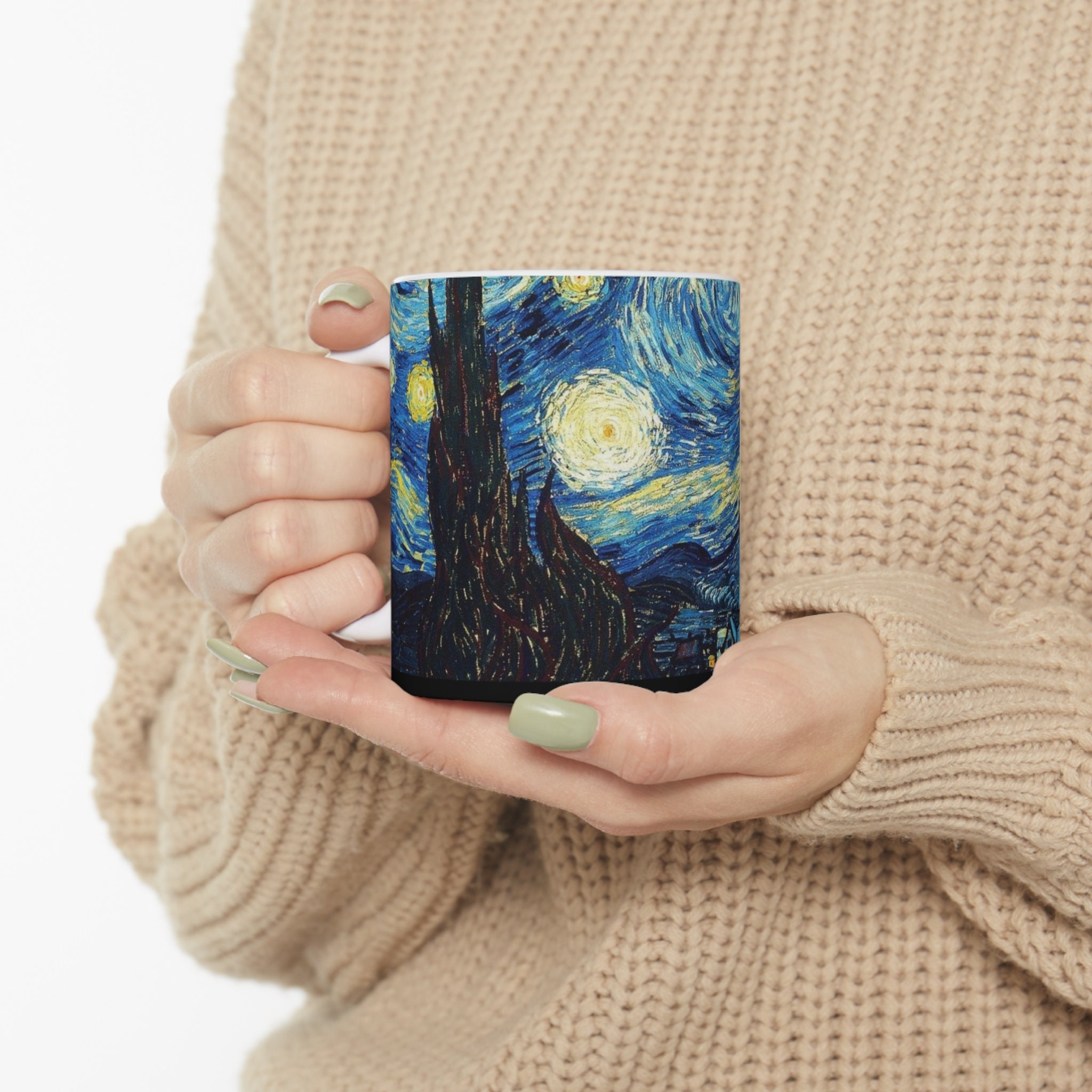 Vincent Van Gogh, the Starry Night, Coffee, Tea, Hot Chocolate, Ceramic ...