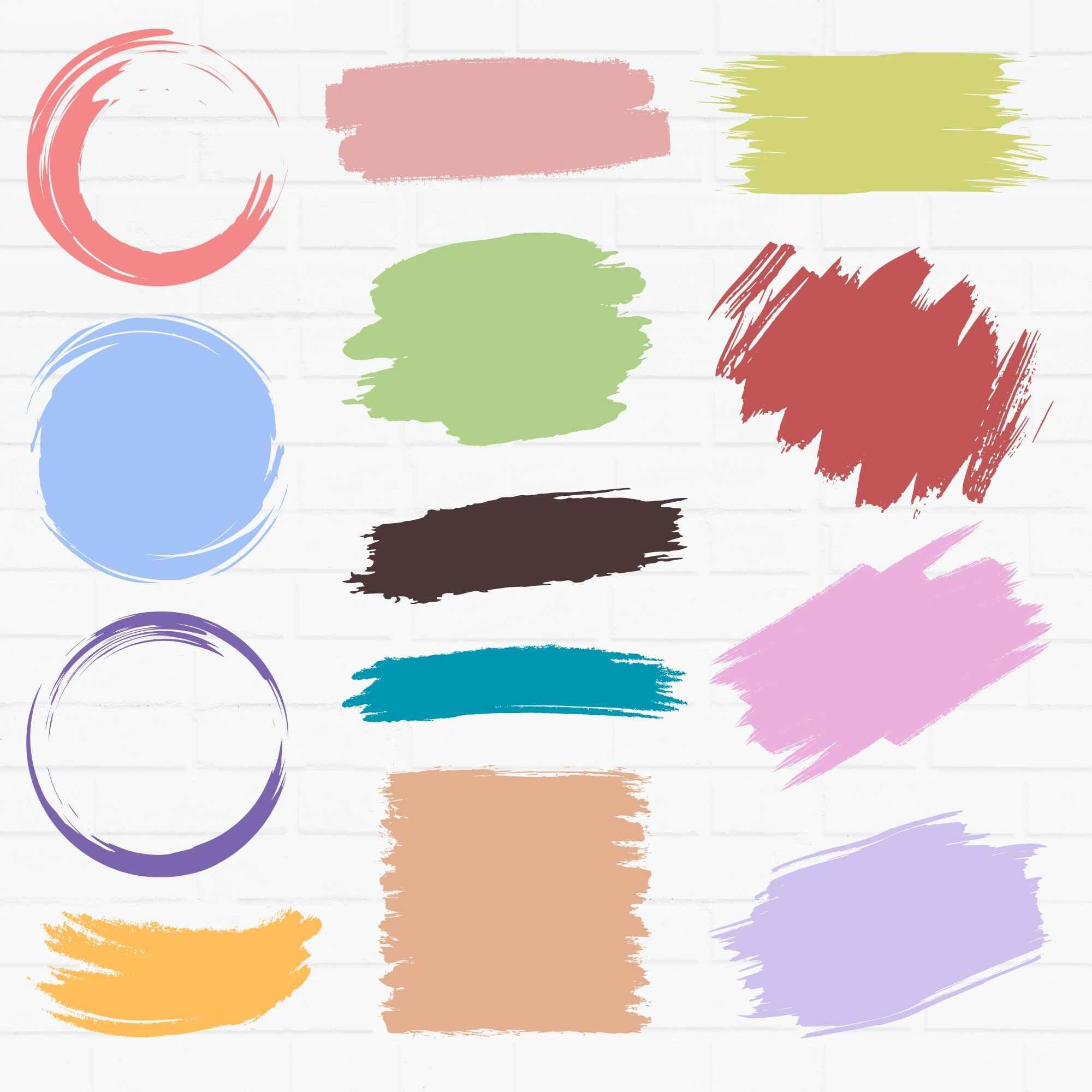 Paint Brush Stroke Svg, Bundle Hand Drawn, Brush Stroke Svg Png ...