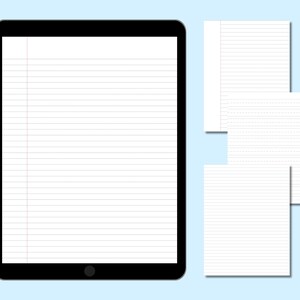 Handwriting Paper Digital, Handwriting Paper Printable, Practice ...