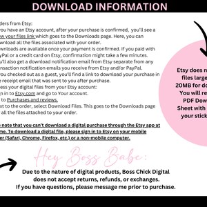 Digital Planner Stickers African American Girl Boss Lady Digital ...