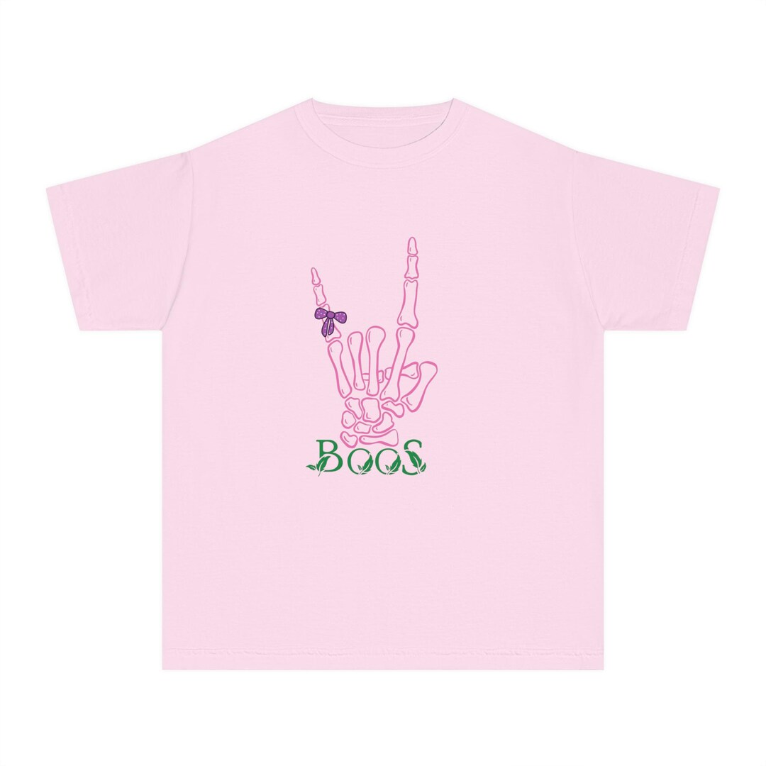 Rock on Boos Skeleton Hand PNG | Halloween Rock N Roll Spooky Vibes ...