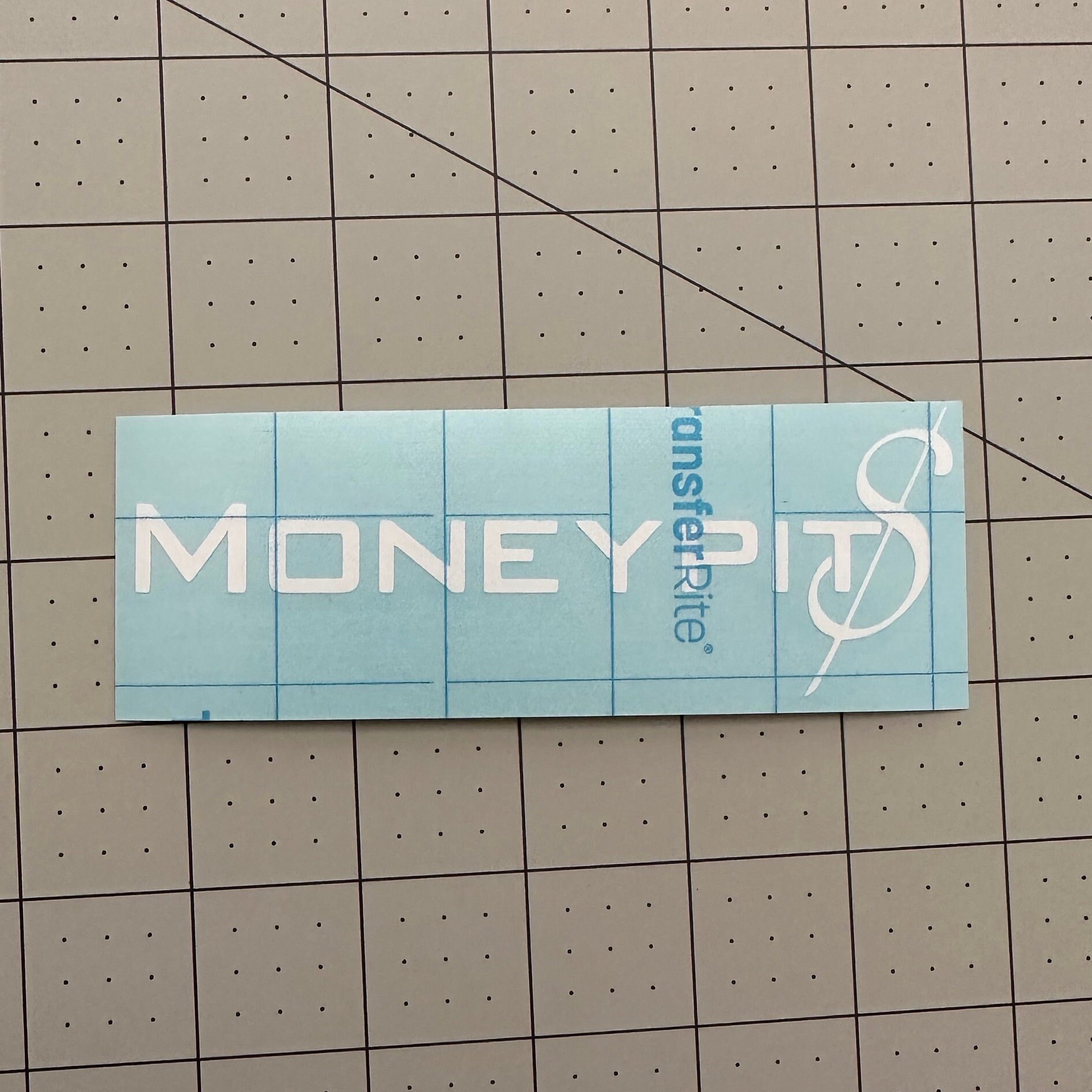 Money Pit Vinyl Decal - Etsy