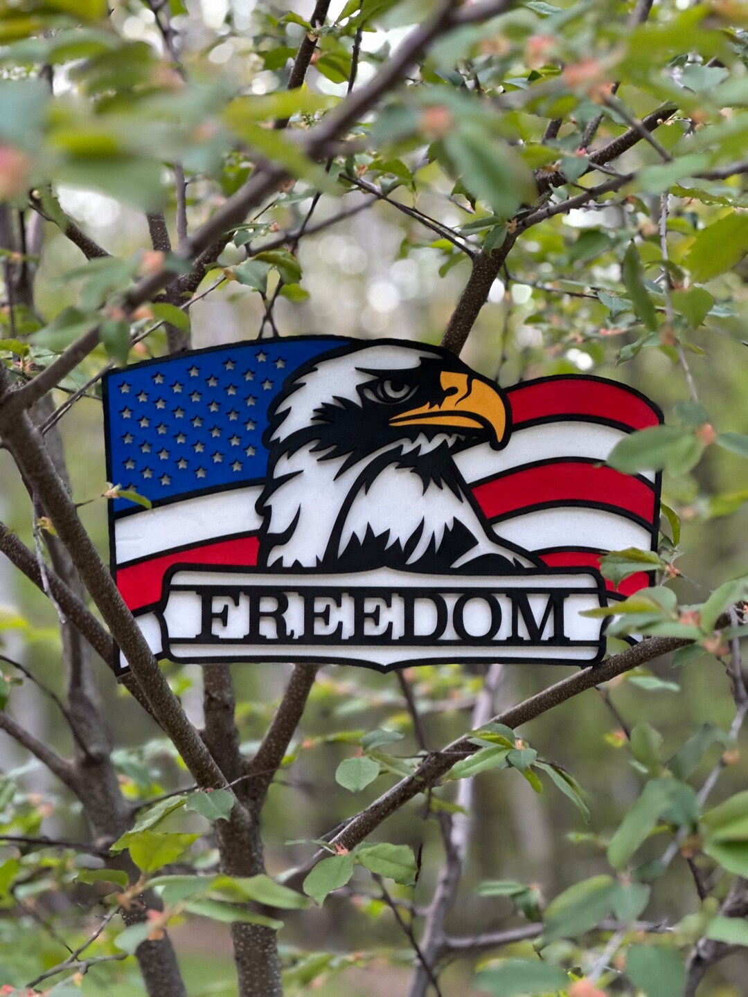 Monogram Eagle Wall Sign - Etsy