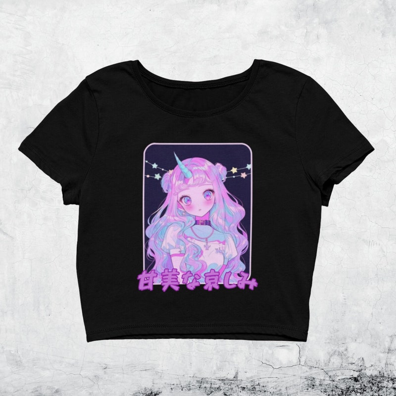 Anime Crop Tops - Etsy