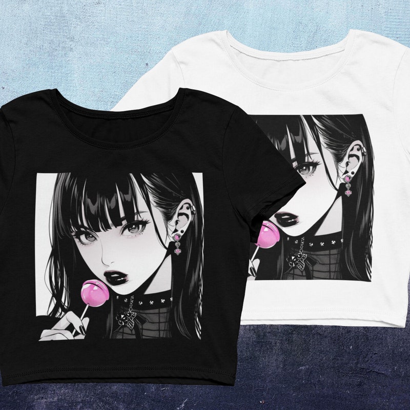 Anime Crop Top - Etsy