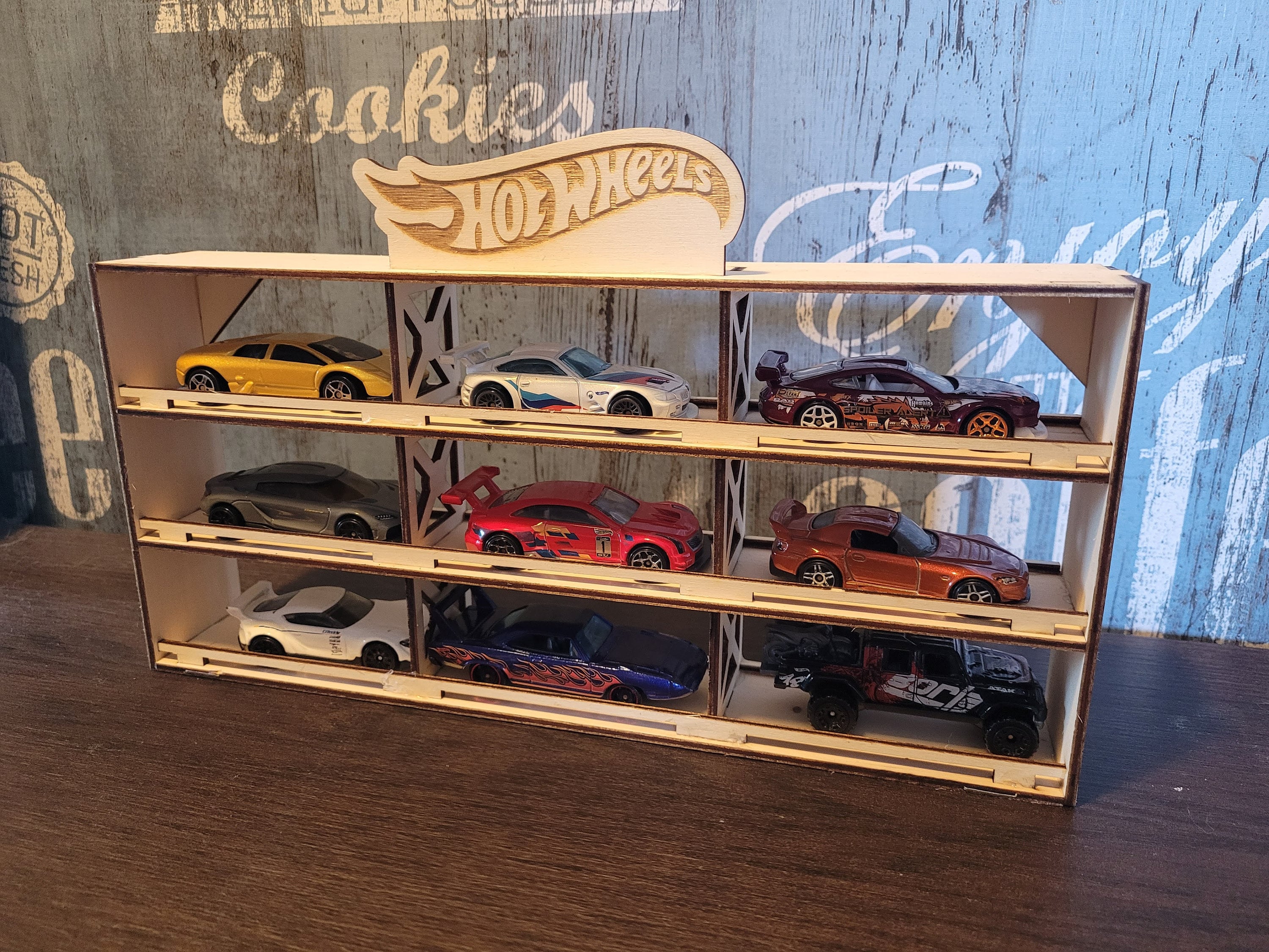 Hotwheels Display Garage Stand for Hotwheels Cars Digital File Only for ...
