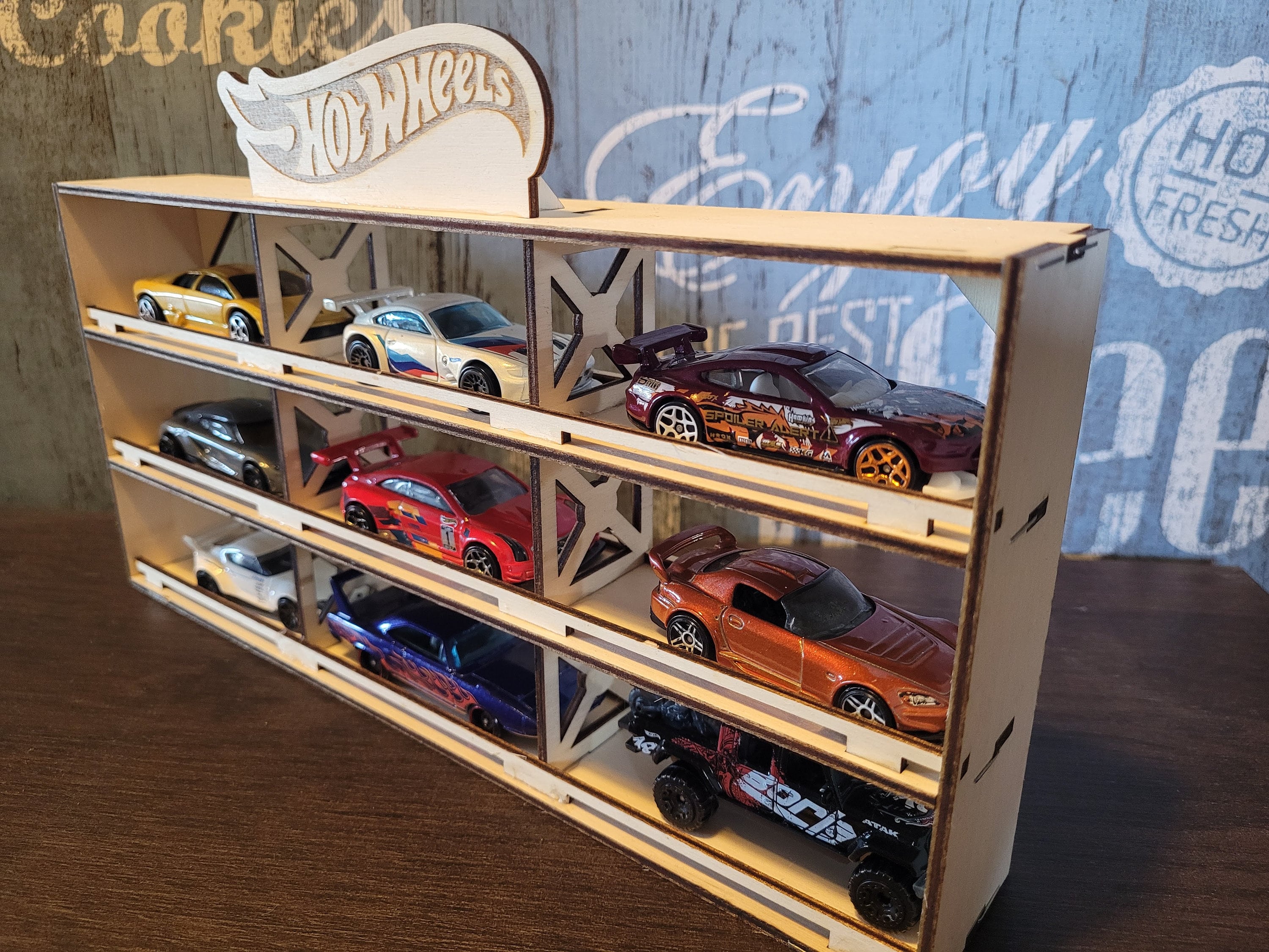 Hotwheels Display Garage Stand for Hotwheels Cars Digital File Only for ...